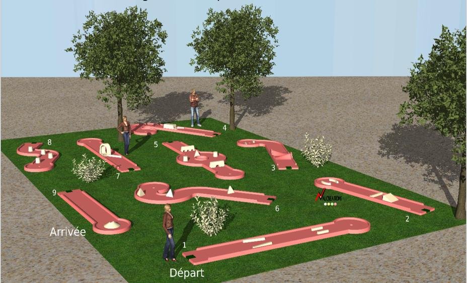 Mini-Golf - Doll's Parc